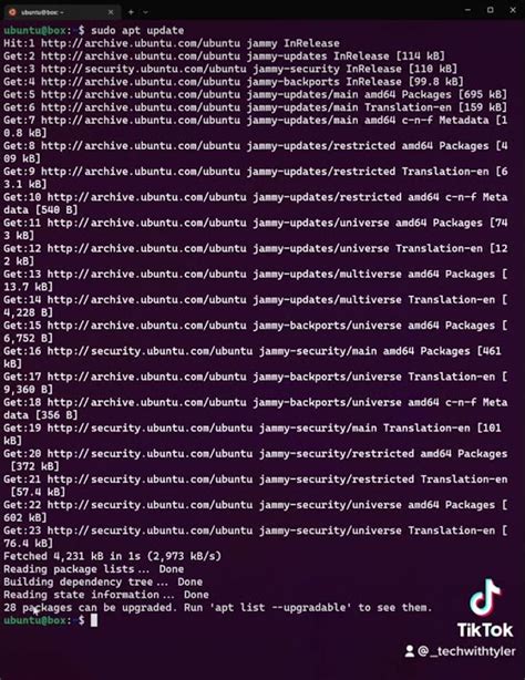 Learn Linux Commands In 60 Seconds Sudo Apt Update And Sudo Apt Upgrade Shorts Youtube