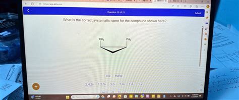 What Is The Correct Systematic Name For The Compound Shown Here