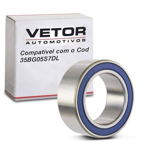 Rolamento Ar Condicionado Mitsubishi Corsa 94 a 12 Meriva 02 a 12 ...