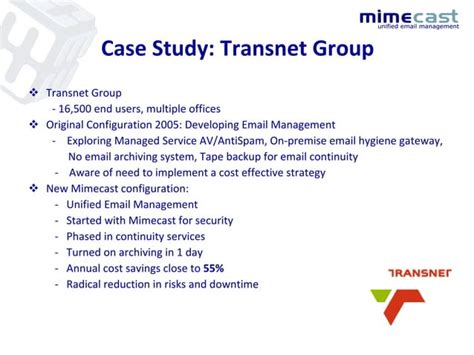 Mimecast Presentation Ppt Email Internet