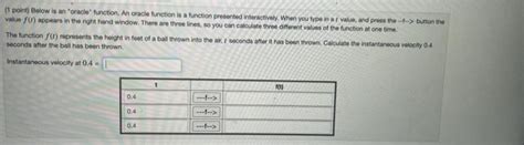 Solved 1 Point Below Is An Oracle Function An Oracle