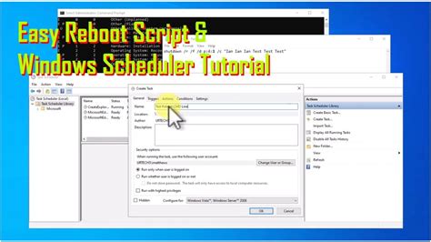 SOLVED VIDEO Script A Computer Reboot On A Schedule Up Running