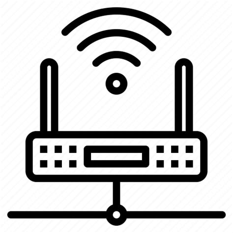 Router Wifi Network Internet Computer Icon Download On Iconfinder