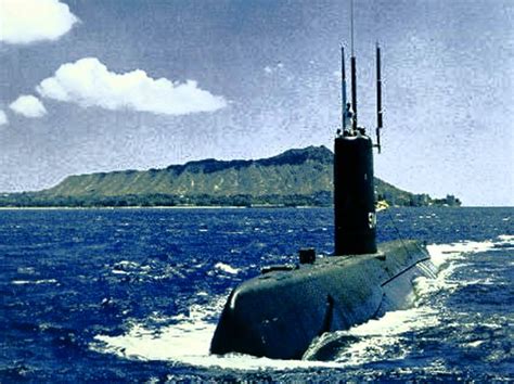Officers Aboard The Uss Nautilus Ssn571 Submarine For Her