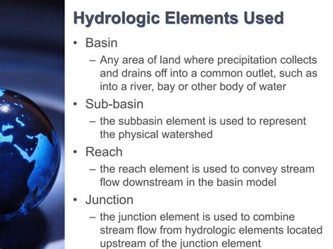 Hydrologic Model Pptx