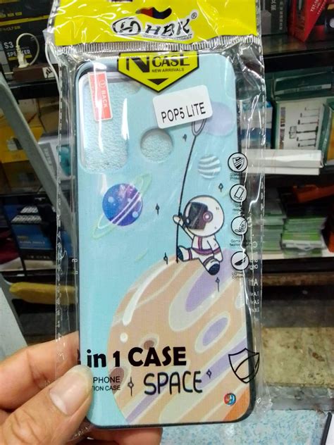 Tecno Pop Lite Case With Tempered Lazada Ph