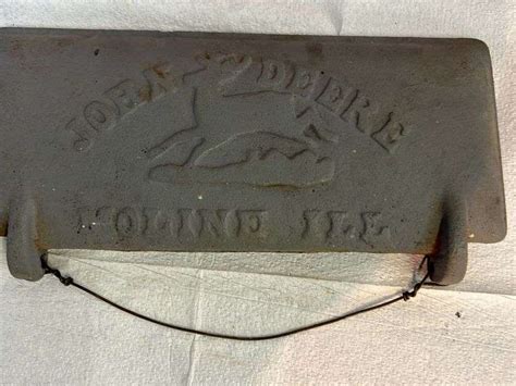 John Deere Tool Box Cover Gary Realty And Auction