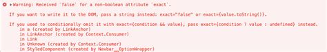 `exact` prop should not be passed to dom element · issue 7672 · remix
