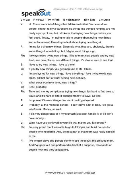 so i u7 interviews scripts pdf
