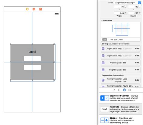 Ios How To Apply Auto Layout To A Group Of Items In Xcode Stack Overflow