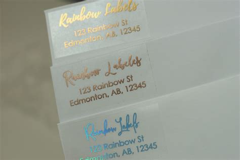 Return Address Label Return Mailing Label Custom Address Etsy Canada