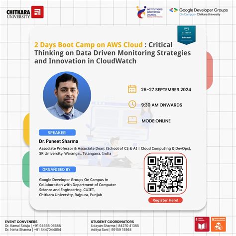 Dr Puneet Sharma On Linkedin Cloudcomputing Aws Academicexcellence