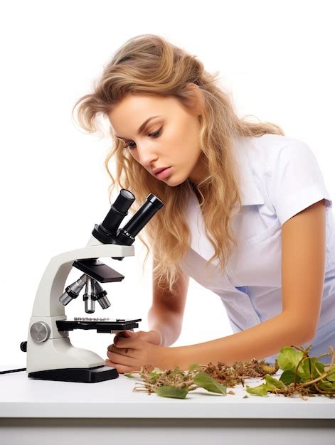 Premium Photo Innovative Female Scientist In Lab Ai Generated