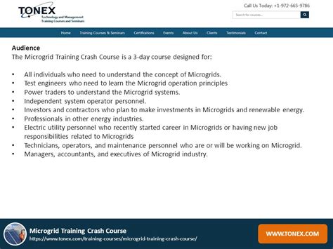 Microgrid Training Crash Course Ppt Download