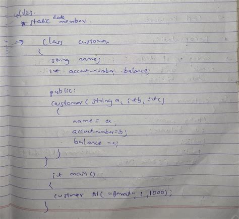 Hemant N Patil On Linkedin Day 71 412024 Static Data Member Static Function Encapsulation And