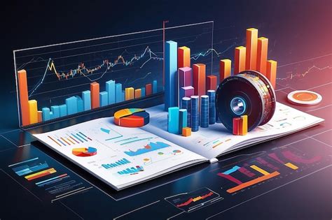 Premium Ai Image Financial Data Concept Illustration