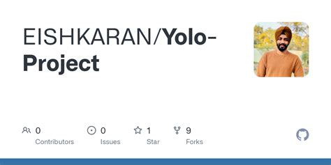 GitHub EISHKARAN Yolo Project