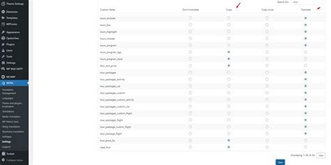 how to set up wpml plugin traveler theme