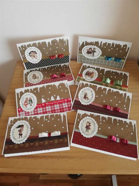 Коледни картички ръчно изработени гр Варна Владислав Варненчик • Olx Bg