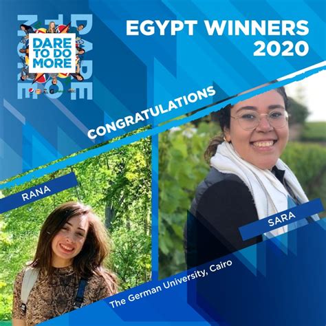 Sara Youssef On Linkedin Dare To Do More Winners Announcement
