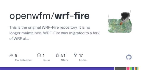 github openwfm wrf fire this is the original wrf fire repository it is no longer maintained