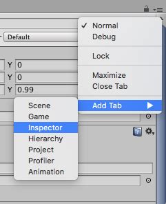 Can I Have Inspector Windows Of Different GameObjects Unity Engine Unity Discussions