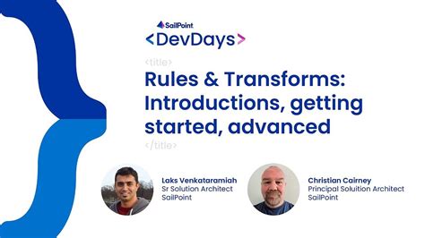 rules and transforms introduction getting started advanced video