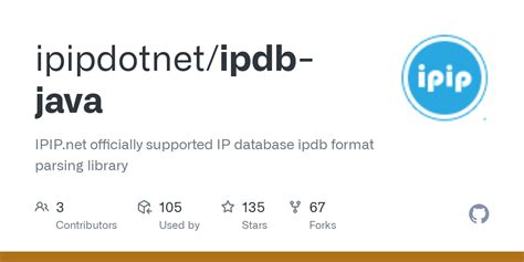 GitHub Ipipdotnet Ipdb Java IPIP Net Officially Supported IP Database Ipdb Format Parsing Library