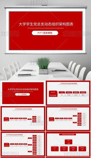 Ppt模板人员架构专题模板 Ppt模板人员架构图片素材下载 我图网