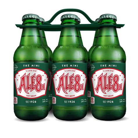 Ale 8 One Original Ginger Ale Mini Soda Pop 7 Fl Oz 6 Pack