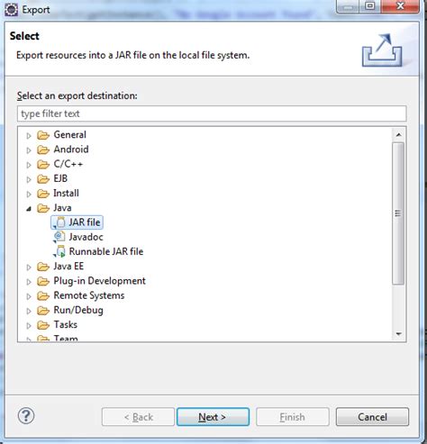 Java Creating Jar File In Eclipse Which Includes Resources Stack Overflow