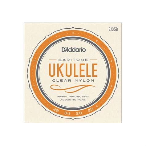 Daddario Baritone Ukulele Folk Strings Southwest Strings