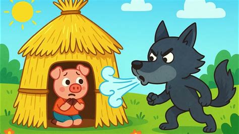 🎬 سه خوک کوچولو و گرگ پشمالوی مهربون 🐷🧱 قصه کودکانه آموزنده قبل خواب