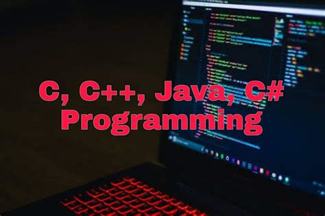 Do C Cpp C Sharp Java Programming Projects By Codingsolutionn Fiverr