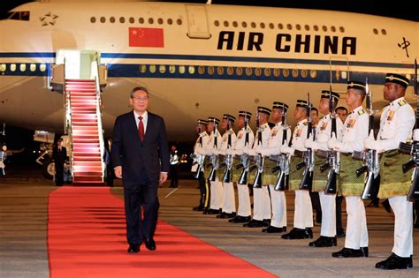 Chinas Premier Li Qiang Arrives In Malaysia For Three Day Official Visit The Star