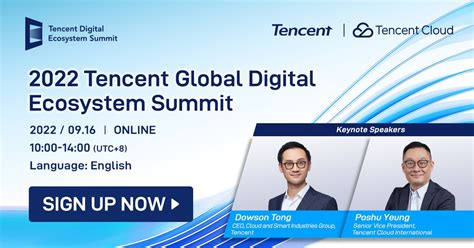 tencent cloud on linkedin free entry 2022 tencent global digital