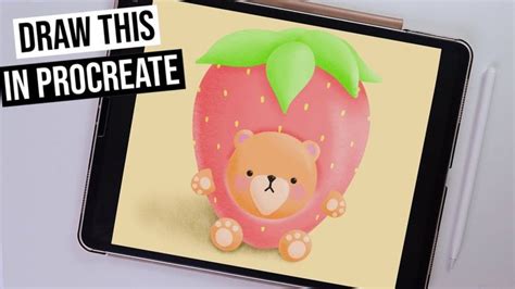 Anyone Can Draw This Procreate Drawing For Beginners Easy Step By Step Tutorial In 2024