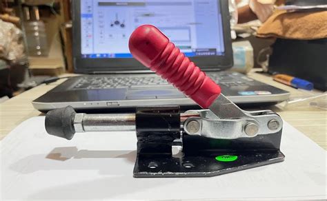 Mild Steel White Push Pull Action Toggle Clamp Front Base Size 1 Mm 5 Mm At ₹ 585 Piece In