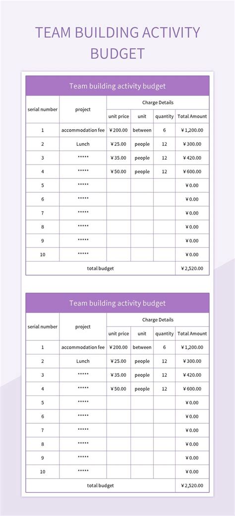 Free Team Building Templates For Google Sheets And Microsoft Excel Slidesdocs