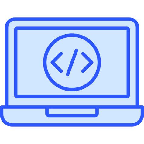 Coding Generic Blue Icon