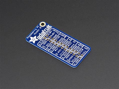 Adafruit Gpio Reference Card For Raspberry Pi Model B Raspberry Pi в