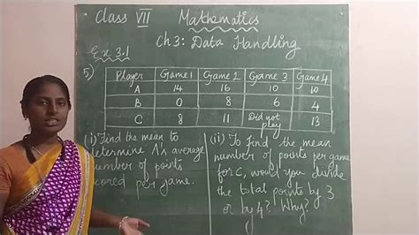 Cbse Class 7 I Maths L Ch 3 Data Handling Part 2 Youtube