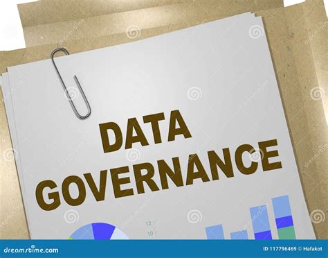Data Governance Concept Stock Illustration Illustration Of Display 117796469