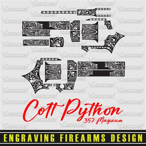 Engraving Firearms Design Colt Python 357 Magnum Scroll Desi Inspire Uplift