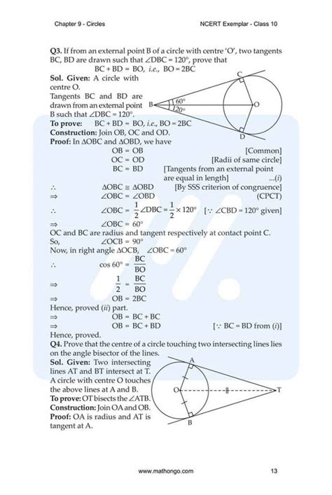 Ncert Exemplar For Class 10 Maths Chapter 9 Mathongo