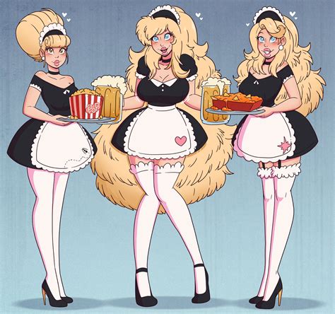 Rule 34 Apron Bangs Barbie Series Bare Shoulders Bimbo Bimbo Lips
