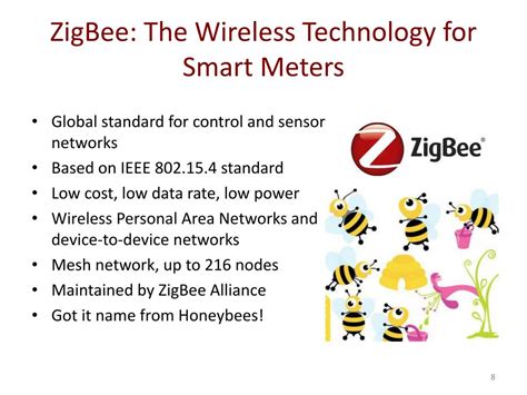 PPT ZigBee Based Smart Meter Networks PowerPoint Presentation Free Download ID