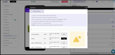 Android Image Injection