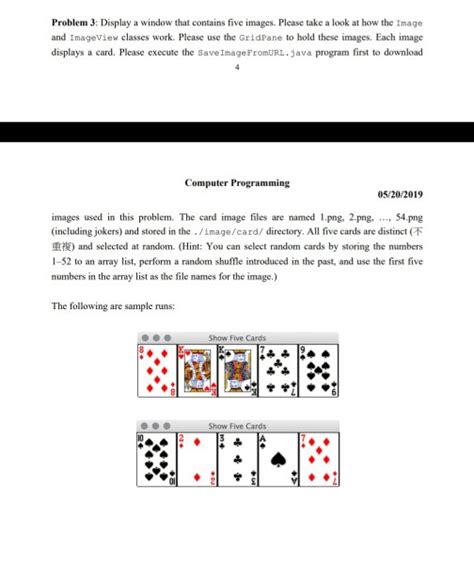 Solved Problem 3 Display A Window That Contains Five