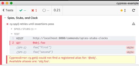 Alias Names Fail If They Include Dots · Issue 3512 · Cypress Io